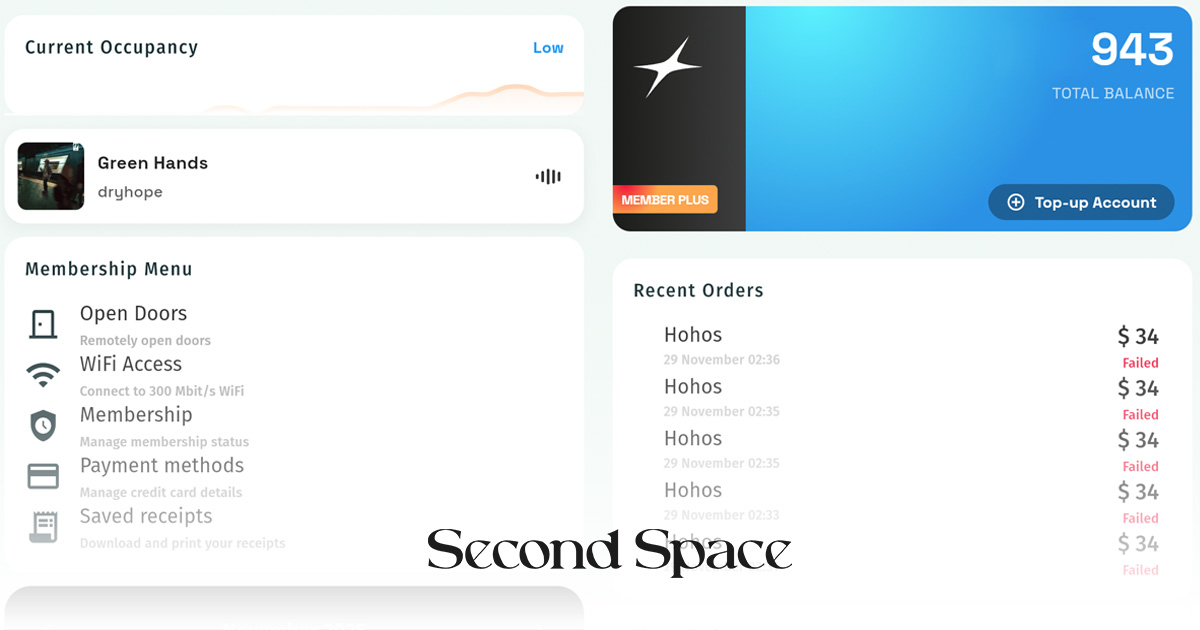 Second Space – Coworking for Tech & Design Creators